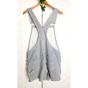 Indigo Rein | Shorts | Indigo Rein Stripe Shortalls In Medium Bluewhite ...